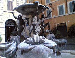 Fontana delle Tartarughe, de Schildpaddenfontein in Rome | Rome-Nu.nl