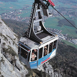 Met de kabelbaan naar de top van de Untersberg bij Salzburg | Salzburg ...